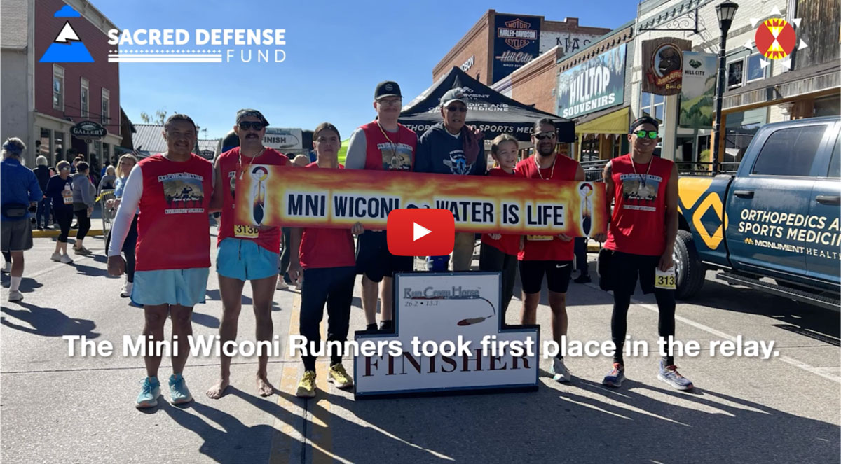 Run Crazy Horse Marathon | Water is Life